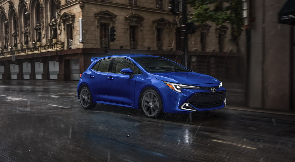 What Sets the 2025 Toyota Corolla Hatchback XSE Apart from the Other Trims?
